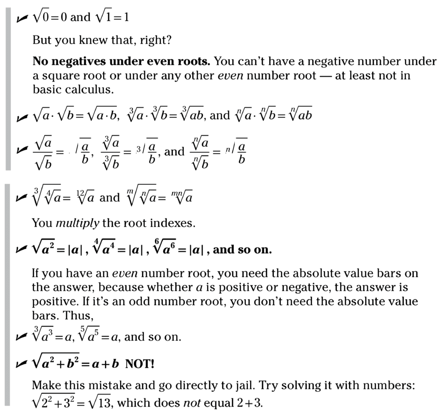 What you need to know before you get started: A brief tour of Calculus ...