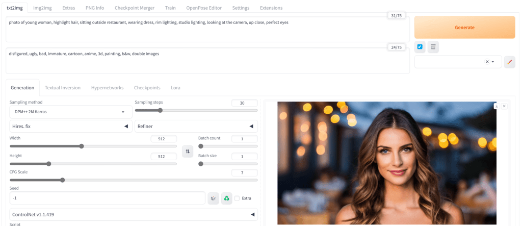 Generate Realistic Faces in Stable Diffusion - MachineLearningMastery.com