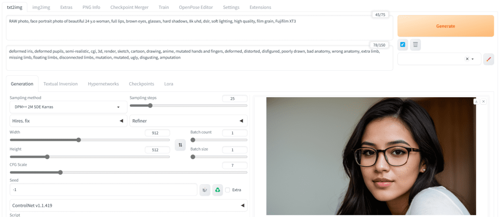 Generate Realistic Faces in Stable Diffusion - MachineLearningMastery.com