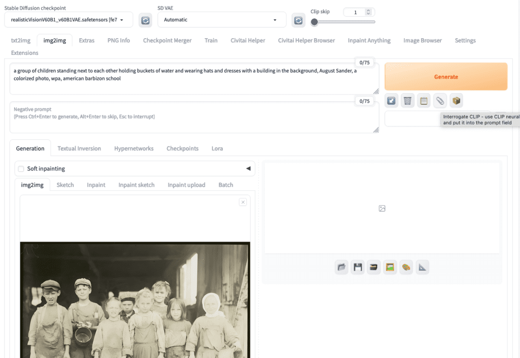 Stable Diffusion Project: Reviving Old Photos - MachineLearningMastery.com