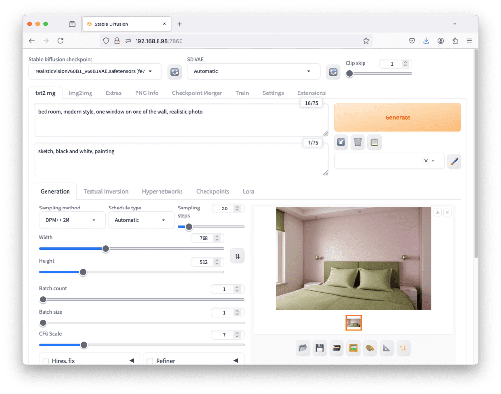 Interior Design with Stable Diffusion (8-day mini-course ...